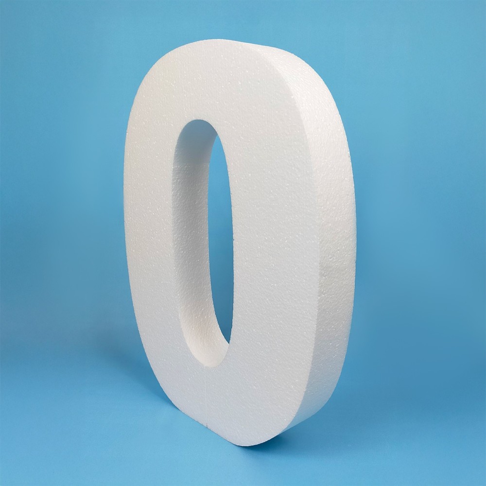 Polystyrene Numbers in ARIAL Font for Event Decoration High 20 Cm ...