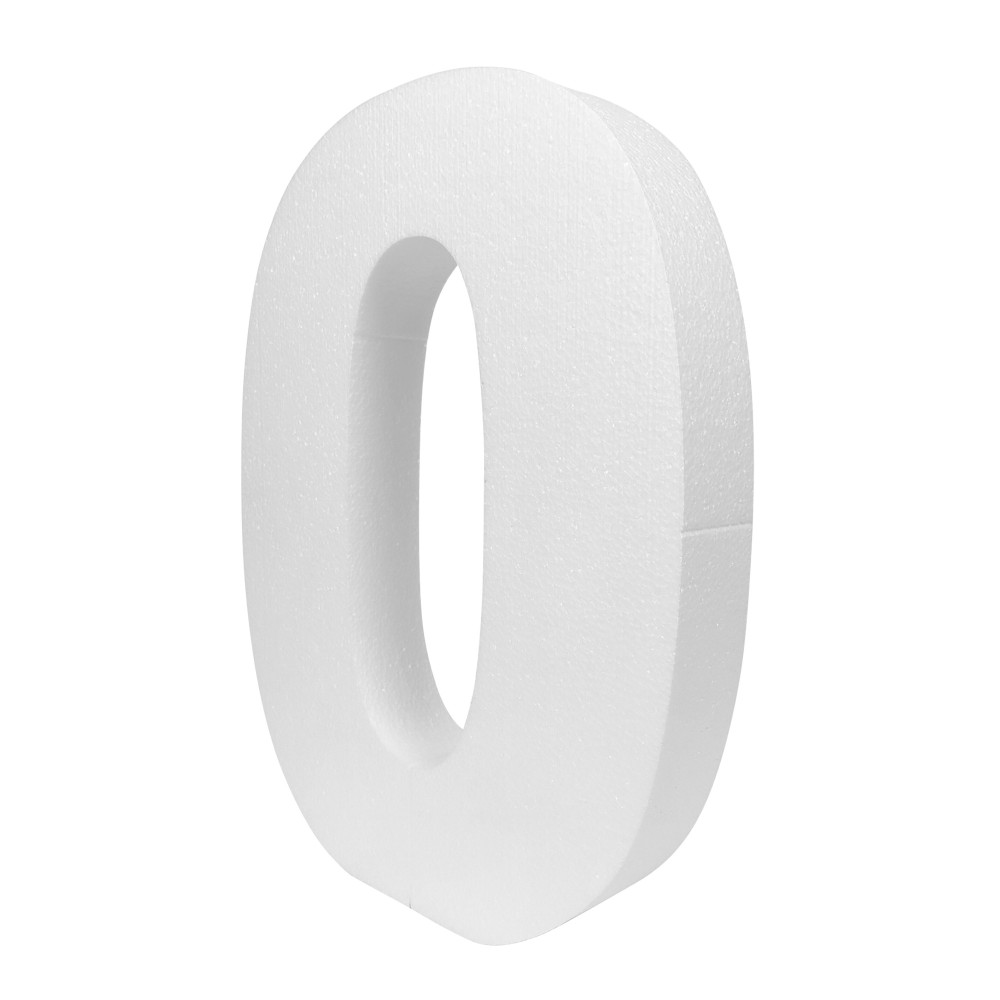 Polystyrene Numbers in ARIAL Font for Event Decoration High 20 Cm ...